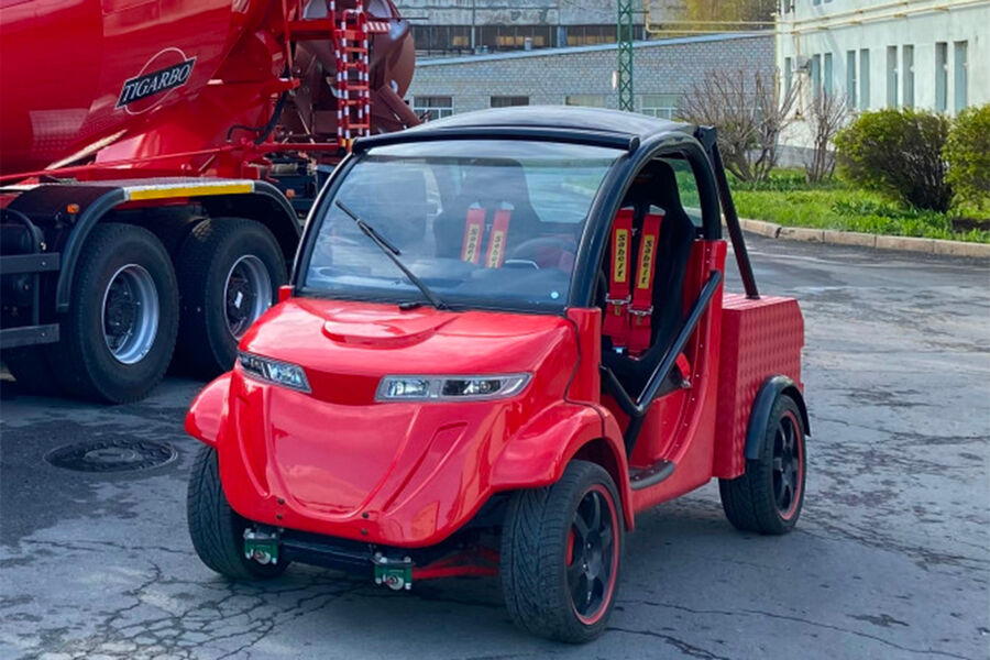 Sales of the new Russian electric car Elecard Tigarbo GT will begin in ...